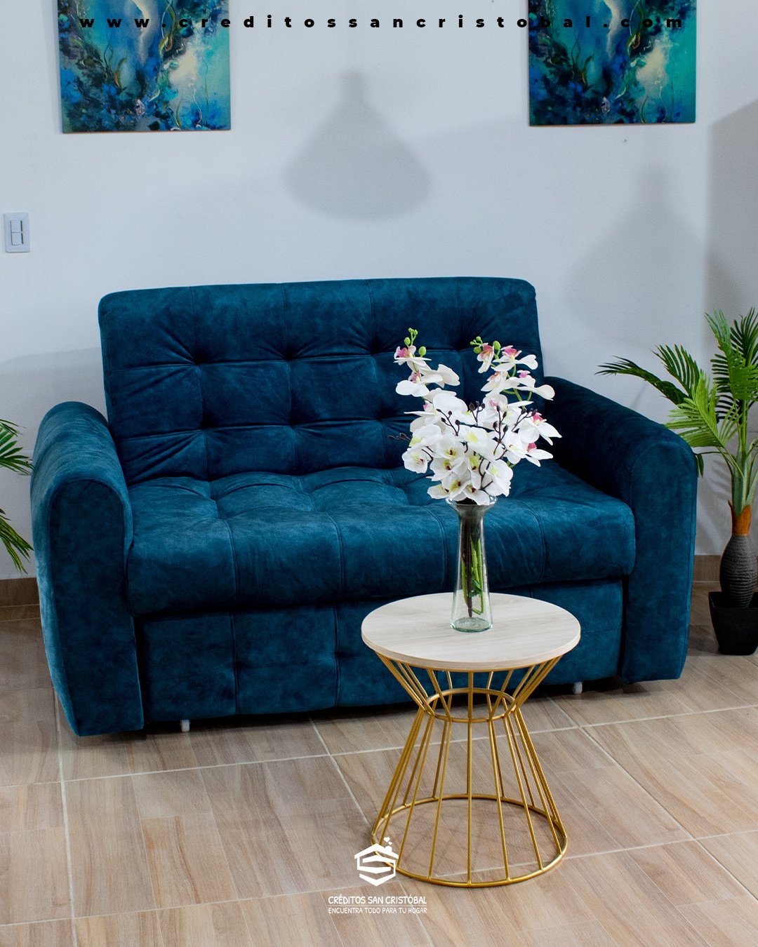 Sofá Cama Mini Roma - Muebles y Artículos Para El Hogar en Medellín